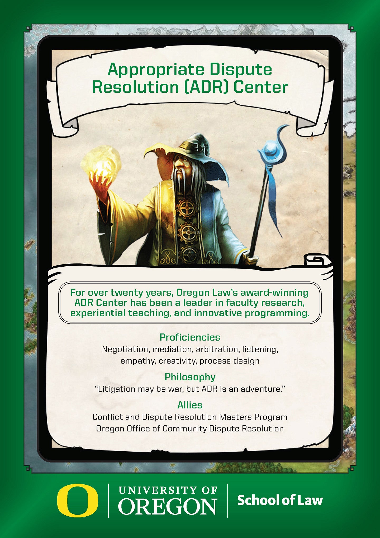 Appropriate Dispute Resolution Center | School of Law